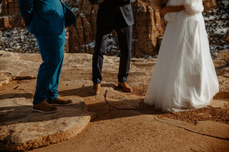 Elope in Colorado National Monument - Loco Love Photography